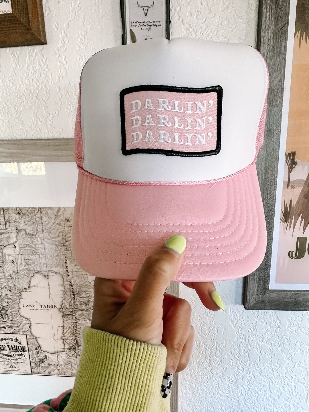 Darlin' Patch Trucker Hat - Etsy