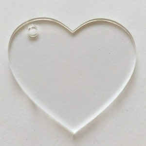 3mm Thick Acrylic Blanks- Various Shapes- Packs of 25 - Etsy