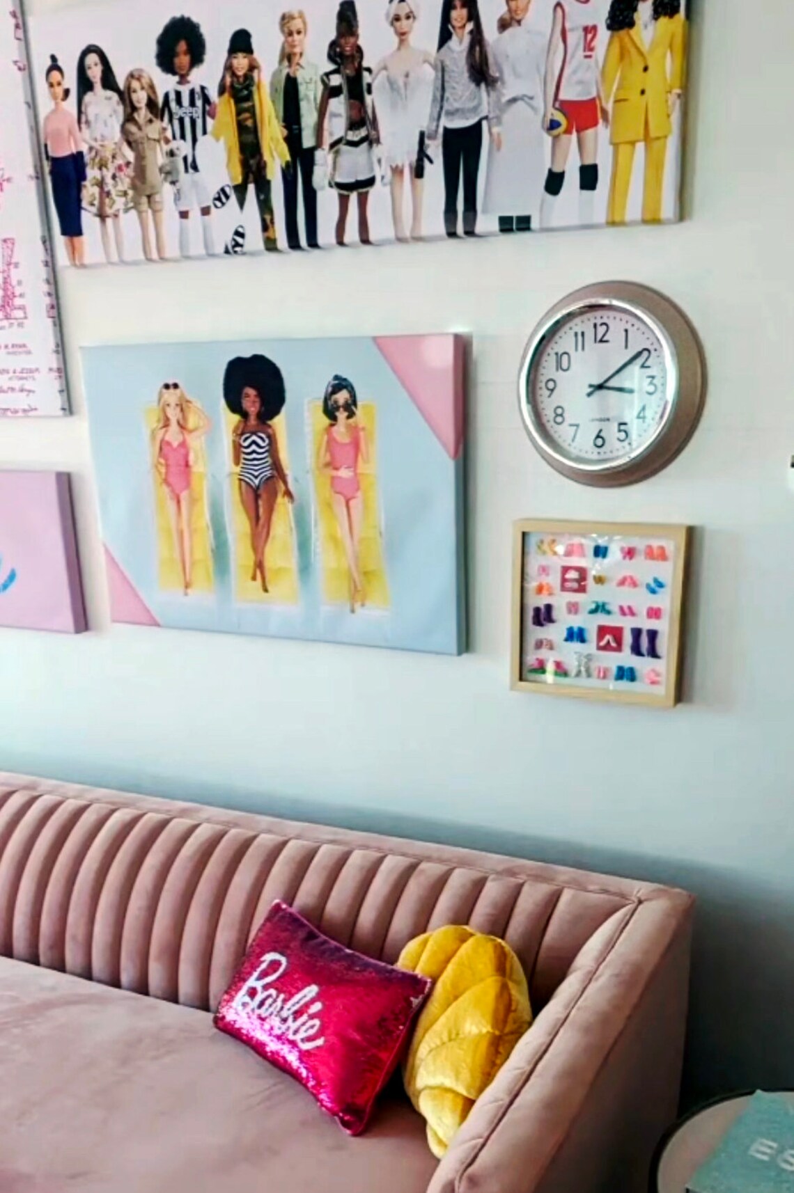 Barbie Shoe Shadow Box Wall Art - Etsy