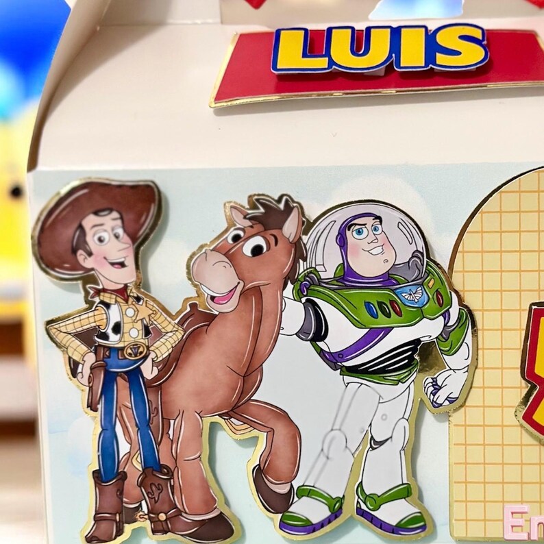 Toy Story Favor Boxes, Woody Buzz Treat Boxes, Toy Story Treat Boxes - Etsy