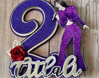 Selena Cake Topper | Cake Topper - Etsy