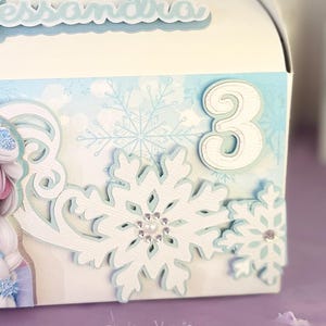 Frozen Favor Boxes With Ribbon - Etsy