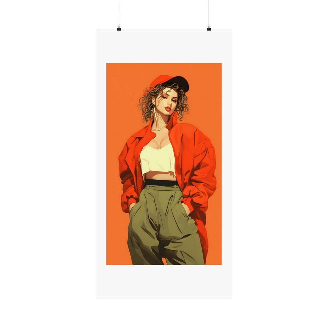 Matte Posterswall Art Printretroeighties80's Models80's Style80's Pop ...