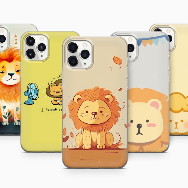 Lion Phone Case - Etsy