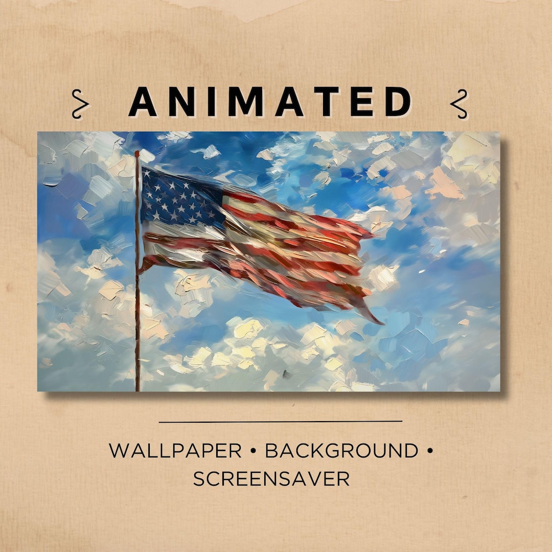 LIVE ANIMATED Frame Art Background Screensaver Wallpaper | American ...
