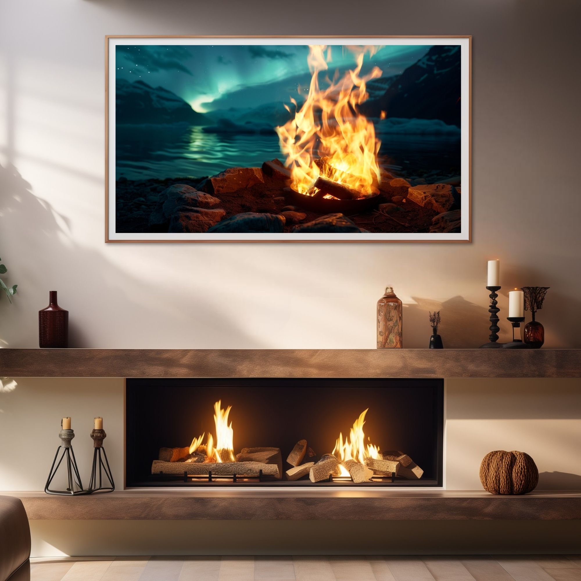 LIVE ANIMATED Frame Art Background Screensaver Wallpaper | Northern ...