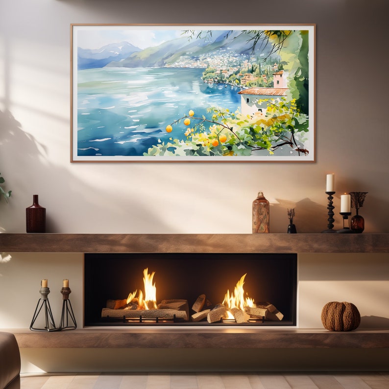 LIVE ANIMATED Frame Art Background Screensaver Wallpaper | Waterfront ...