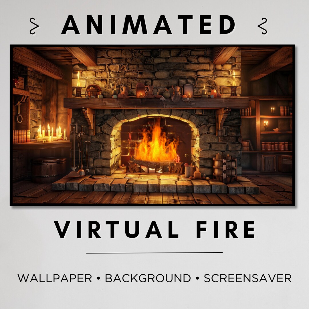 LIVE ANIMATED Frame Art Background Screensaver Wallpaper Medieval ...