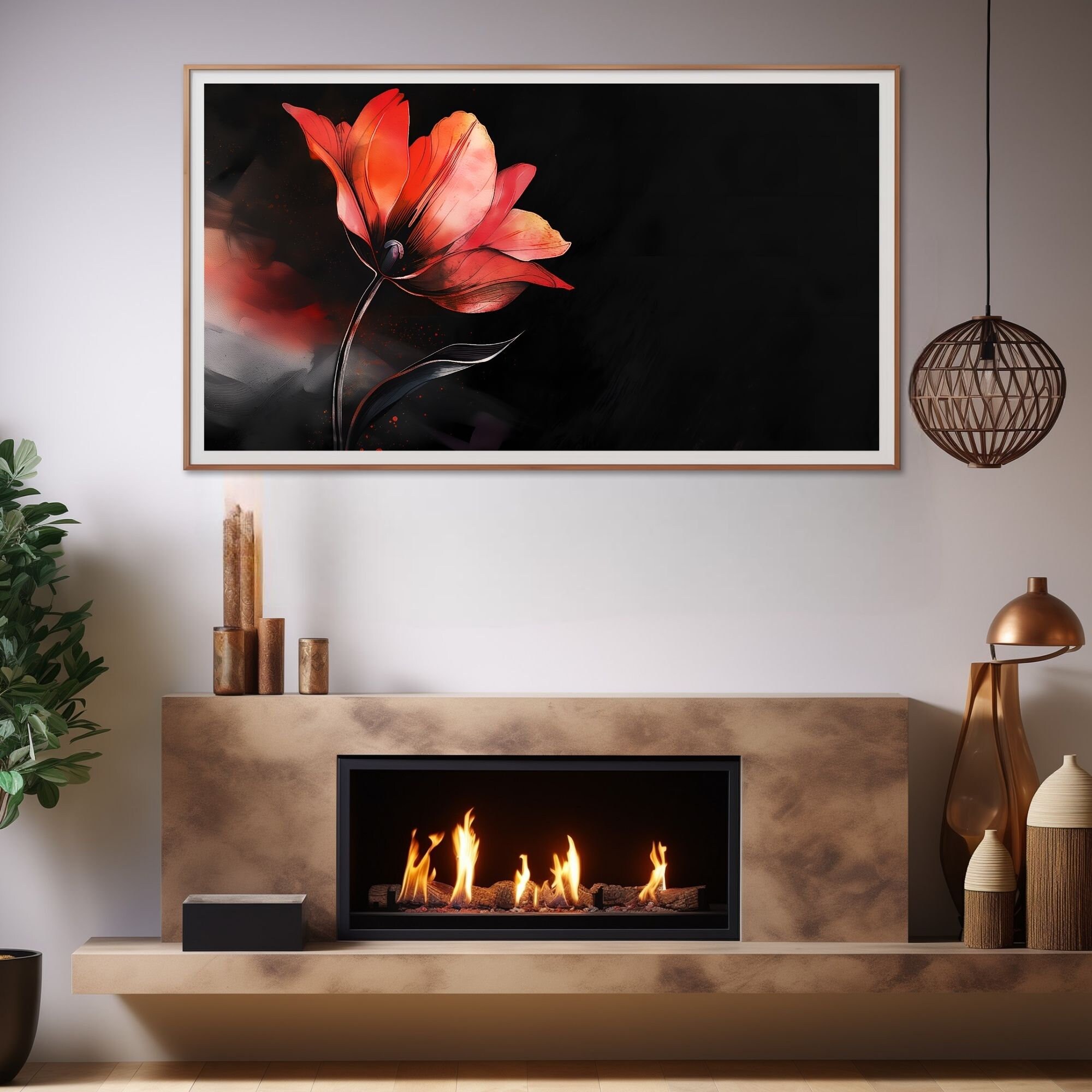 Animated Flower Art Collection Videos for Tvs, Computers, Laptops | 8x ...