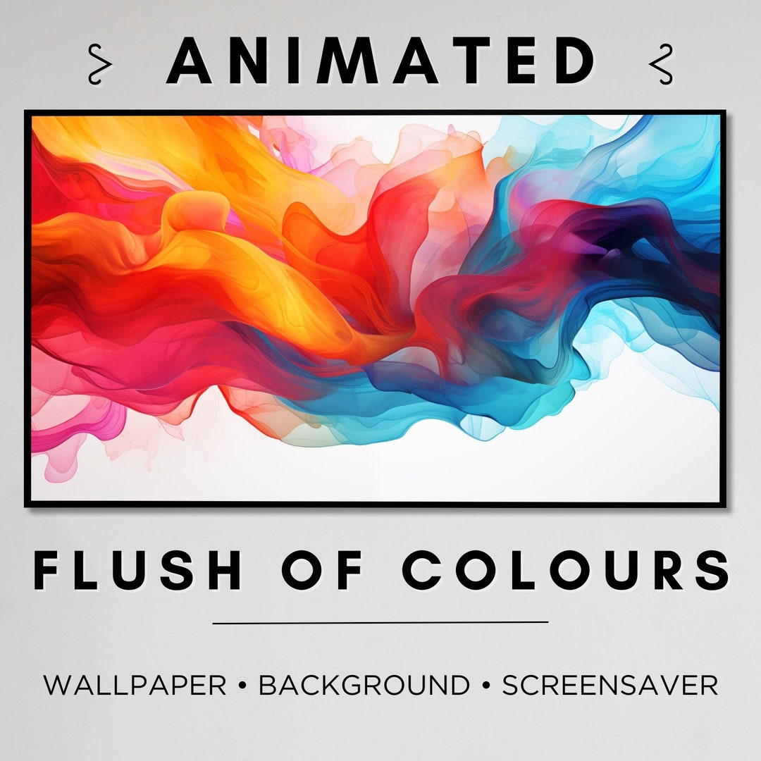 LIVE ANIMATED Frame Art Background Screensaver Wallpaper Flush of ...
