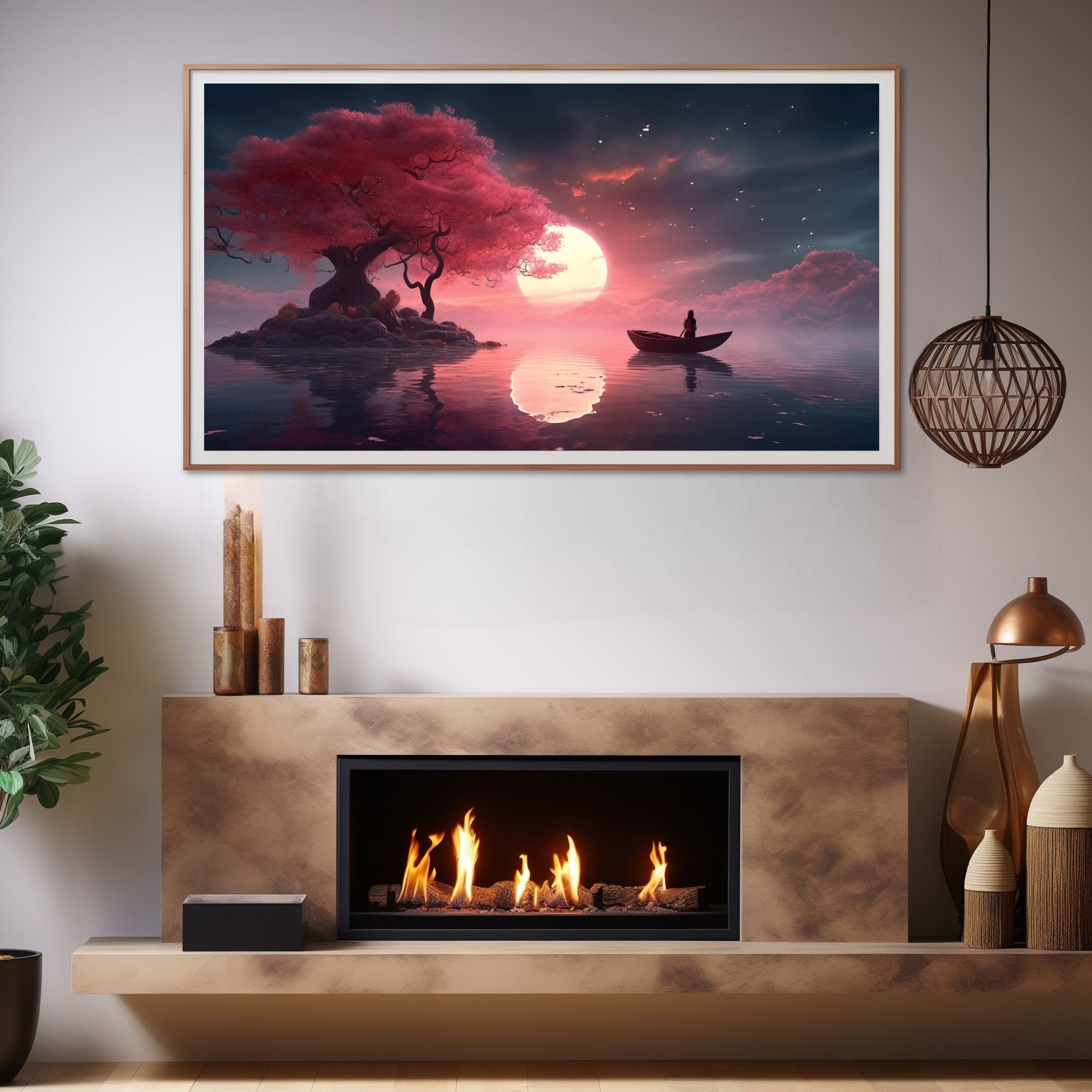 LIVE ANIMATED Frame Art Background Screensaver Wallpaper | Cherry ...