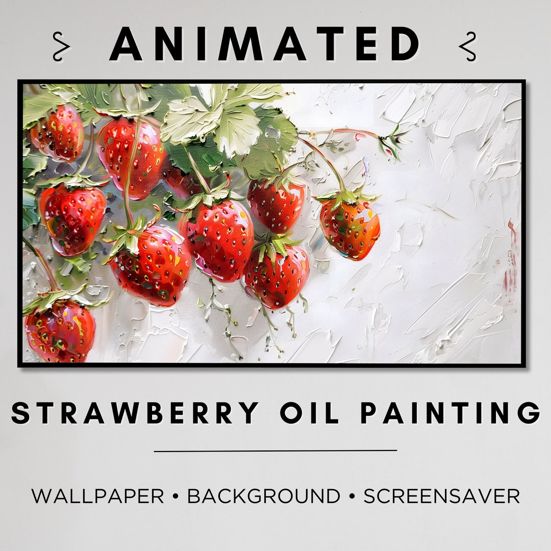 LIVE ANIMATED Background Screensaver Wallpaper Lemon Oil Painting ...