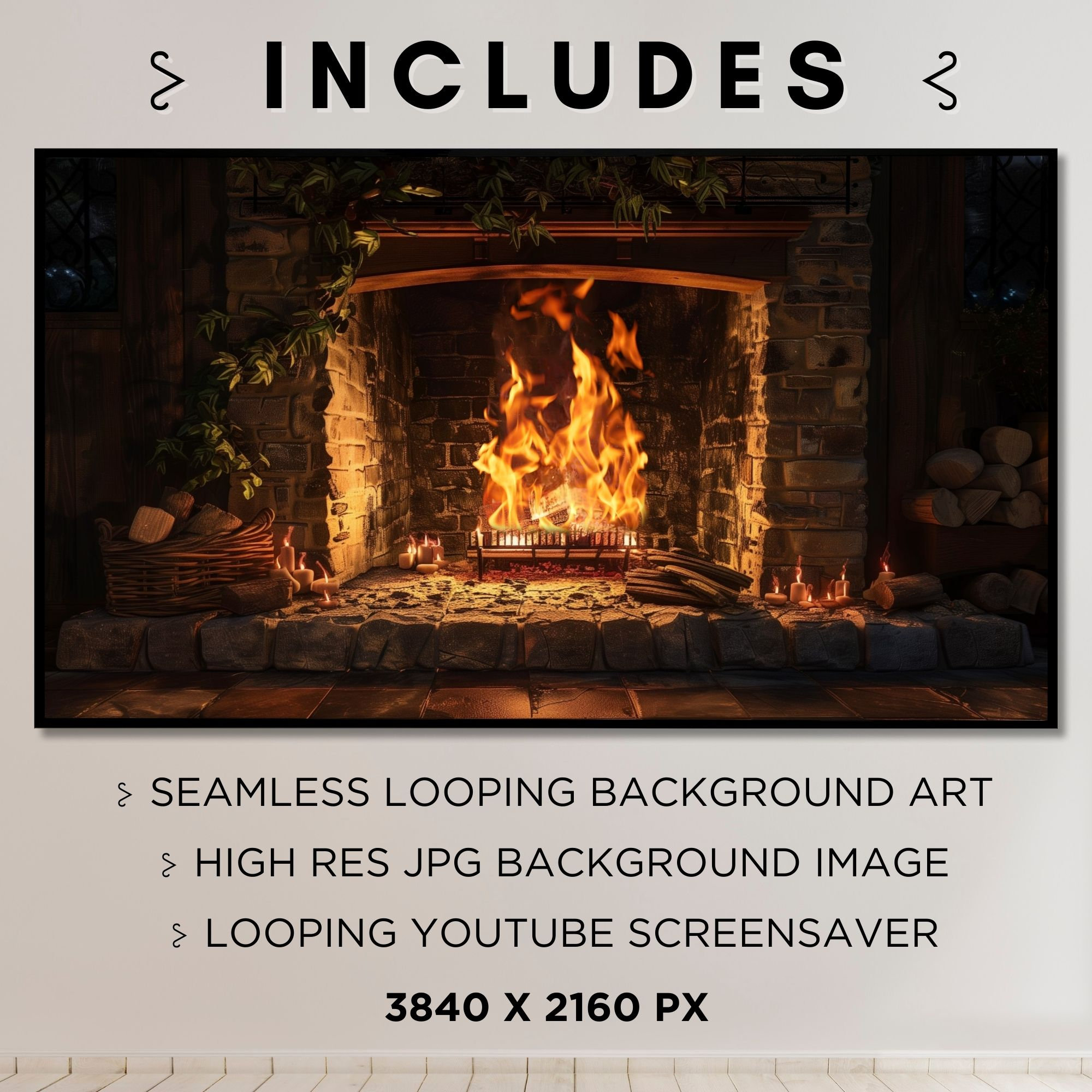 LIVE ANIMATED Frame Art Background Screensaver Wallpaper | Jungle ...