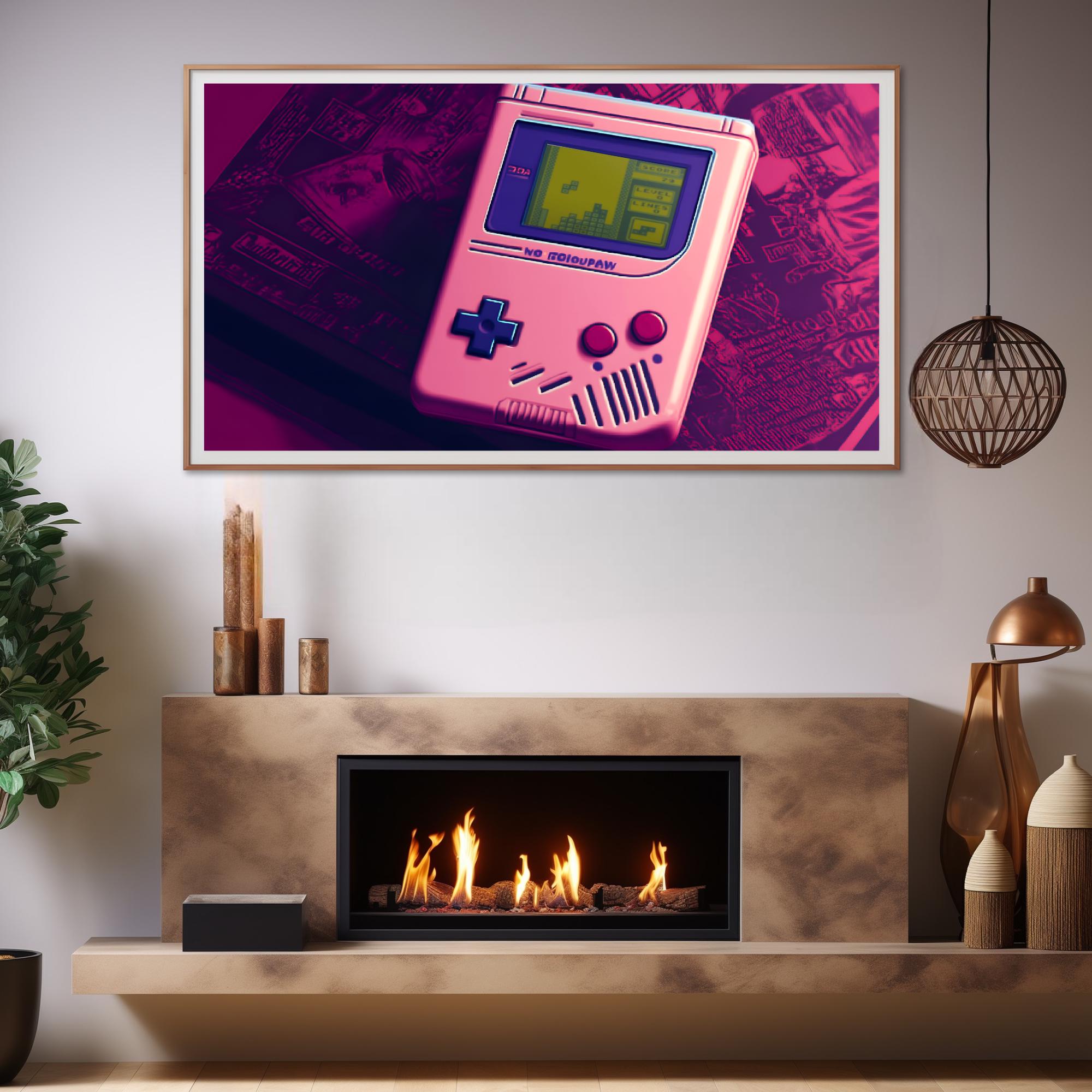 SEAMLESS ANIMATED Background Screensaver Wallpaper | Retro Console ...