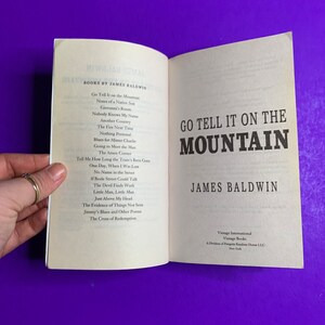 James Baldwin go Tell It on the Mountain - Etsy