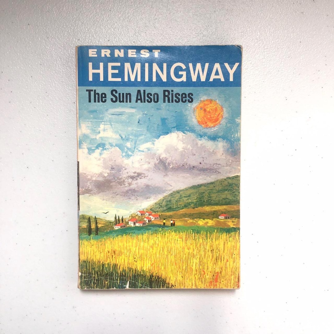 Ernest Hemingway “the Sun Also Rises”. Vintage Paperback in Good ...