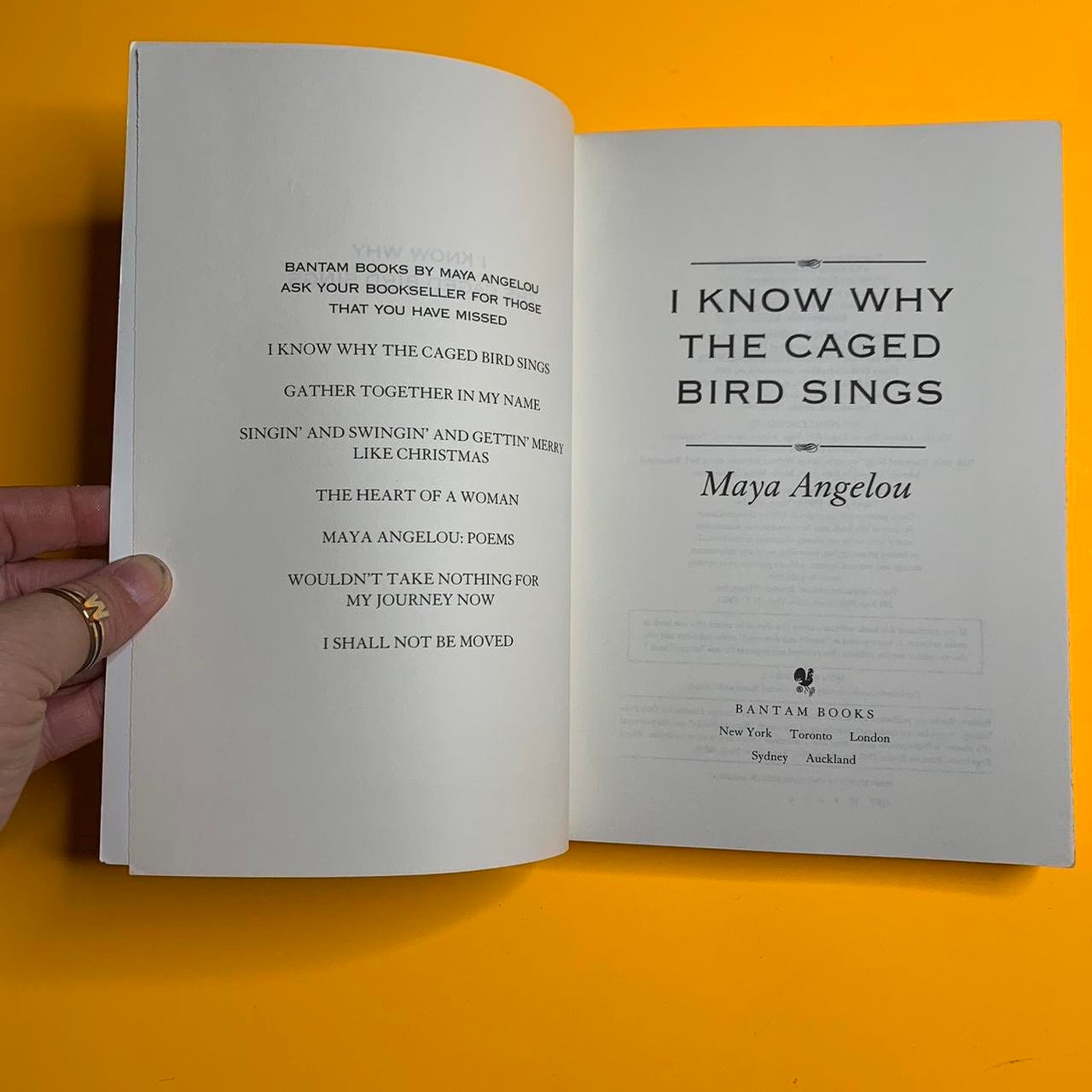 Maya Angelou I Know Why the Caged Bird Sings - Etsy