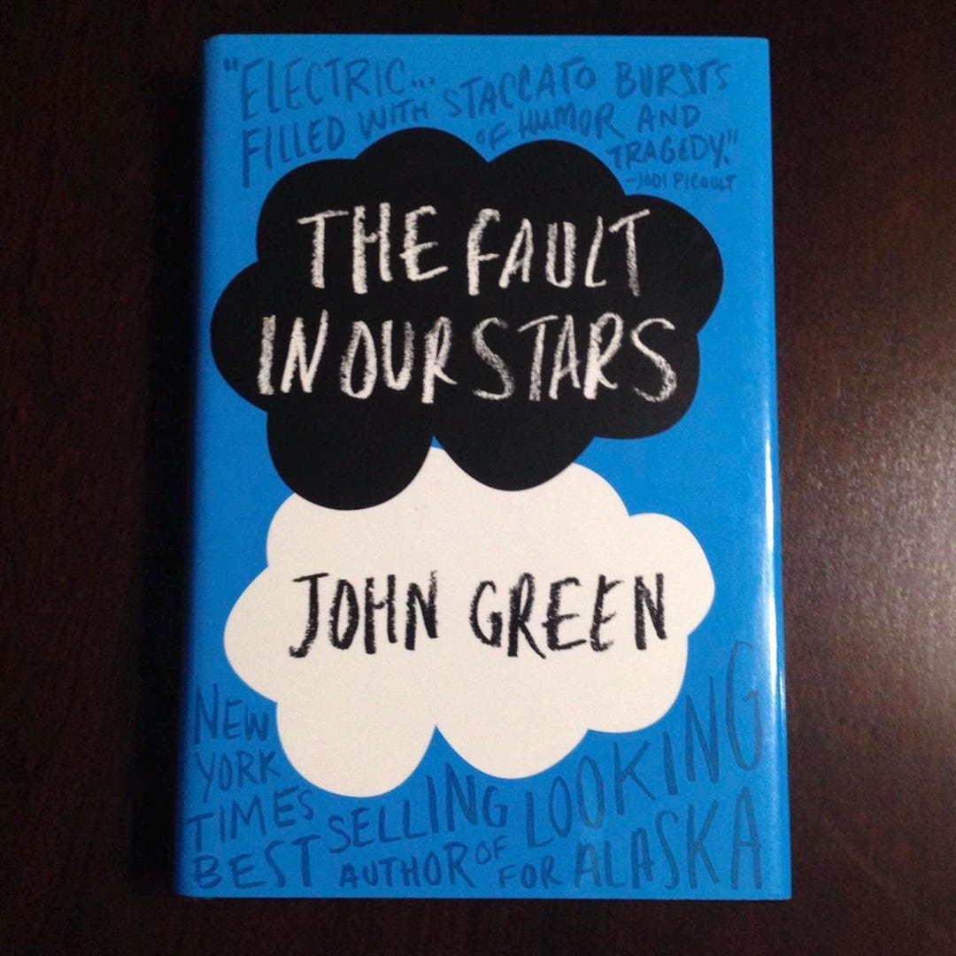 John Green “the Fault in Our Stars” Inscribed by Author First Edition ...