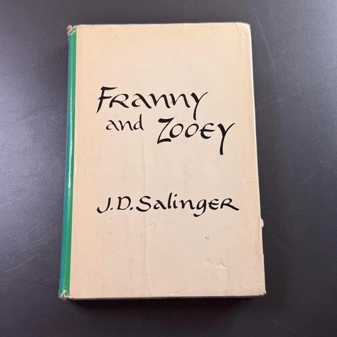 J.D. Salinger “franny and Zooey” Vintage Hardcover Book - Etsy