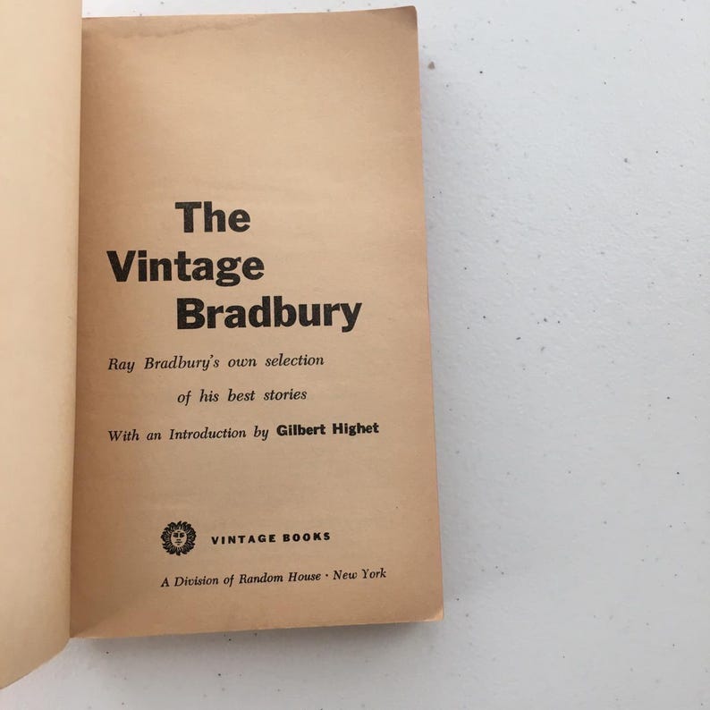 The Vintage Bradbury - Etsy