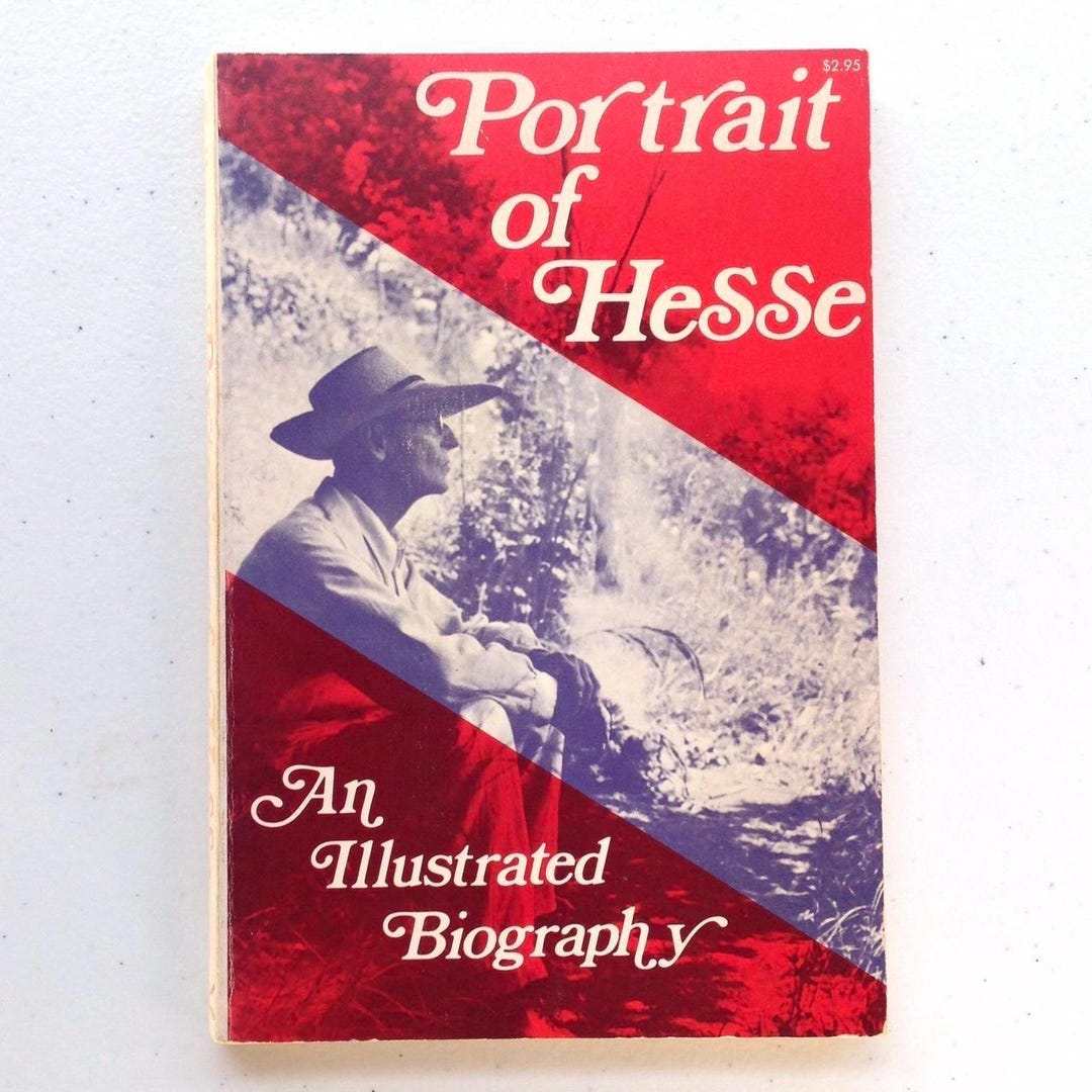 Portrait of Hesse an Illustrated Biography Hermann Hesse Vintage ...