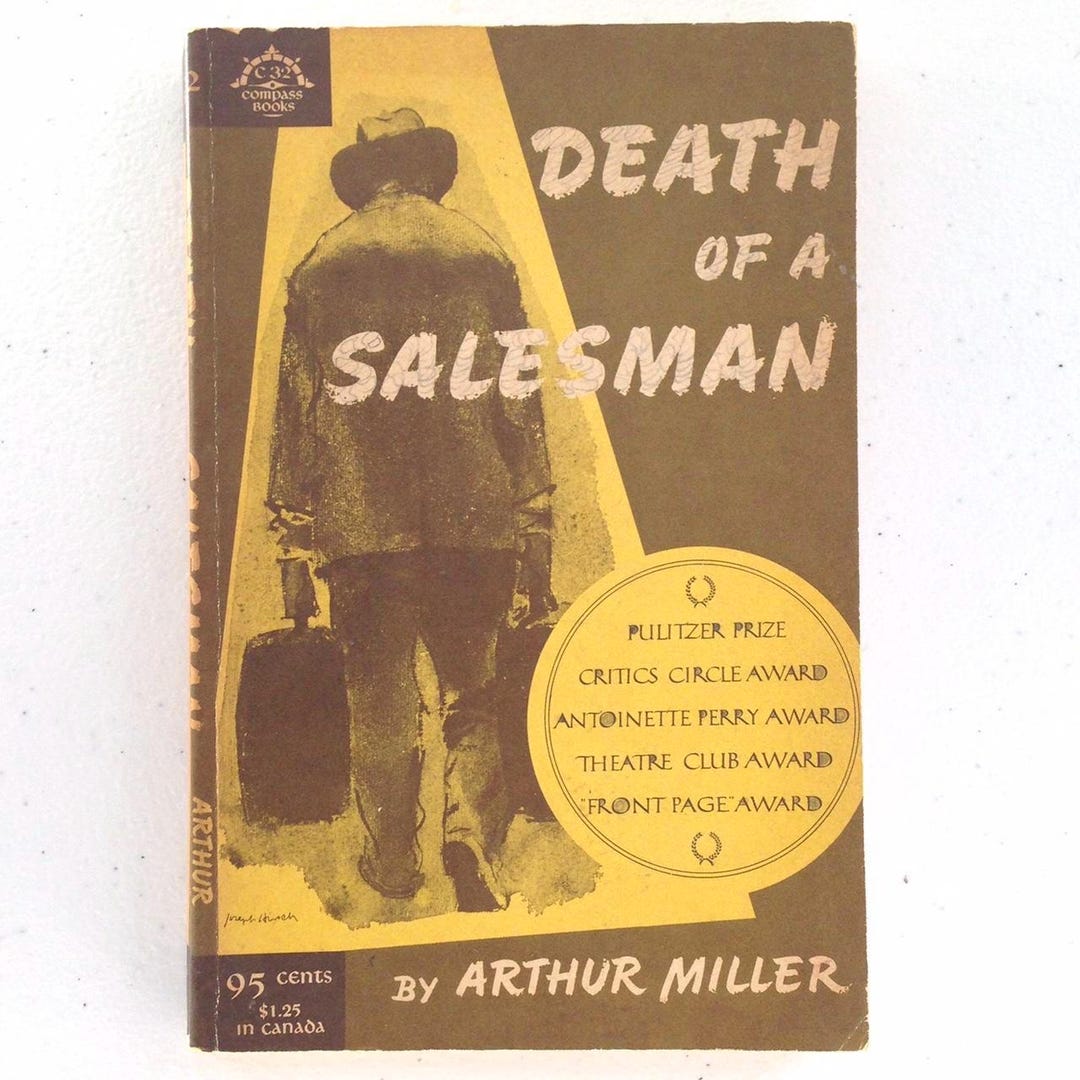 Arthur Miller “death of A Salesman”. 1958 Printing Paperback in Good ...