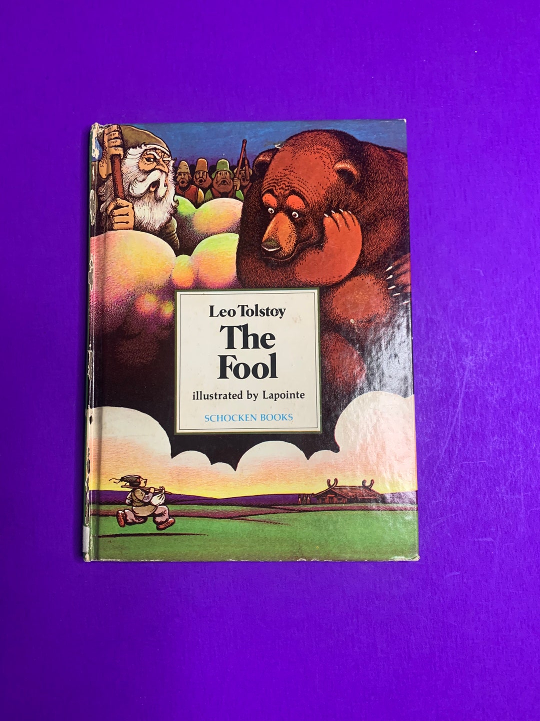 1981 Leo Tolstoy the Fool Illustrated Hardcover Book - Etsy