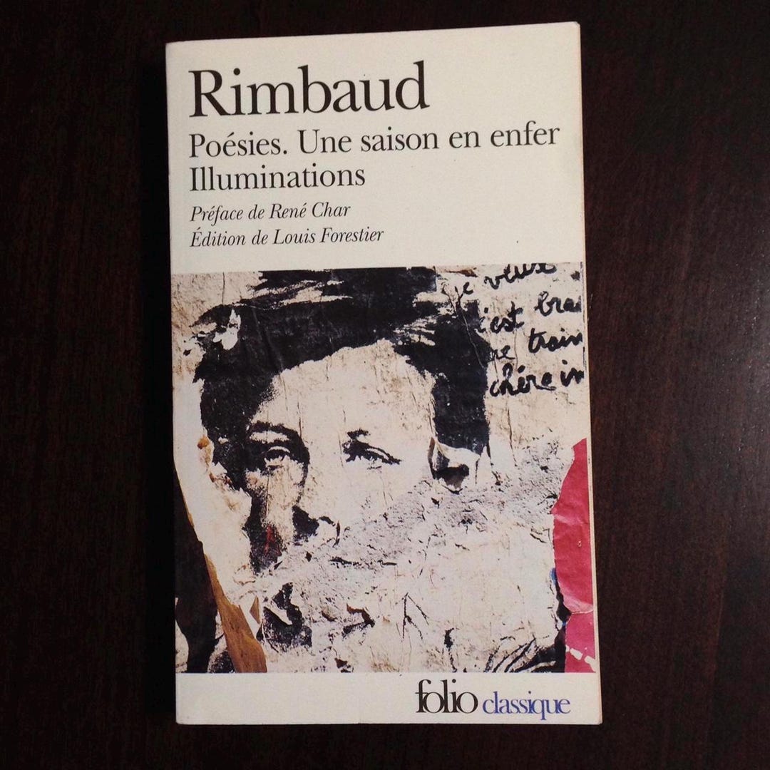 Arthur Rimbaud “poesies. Une Saison En Enfer. Illuminations” in French ...