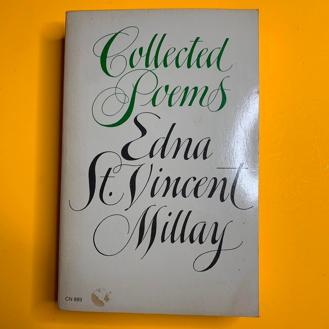 1956 Collected Poems of Edna St. Vincent Millay - Etsy