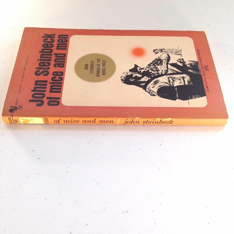 John Steinbeck “of Mice and Men”. Vintage Paperback in Good Condition ...