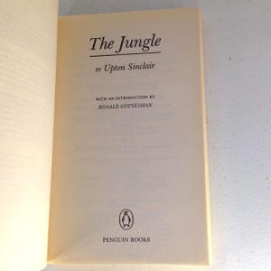 The Jungle by Upton Sinclair - Etsy