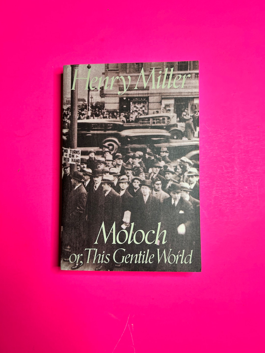 Henry Miller “moloch, or This Gentile World” 1992 Softcover Book - Etsy