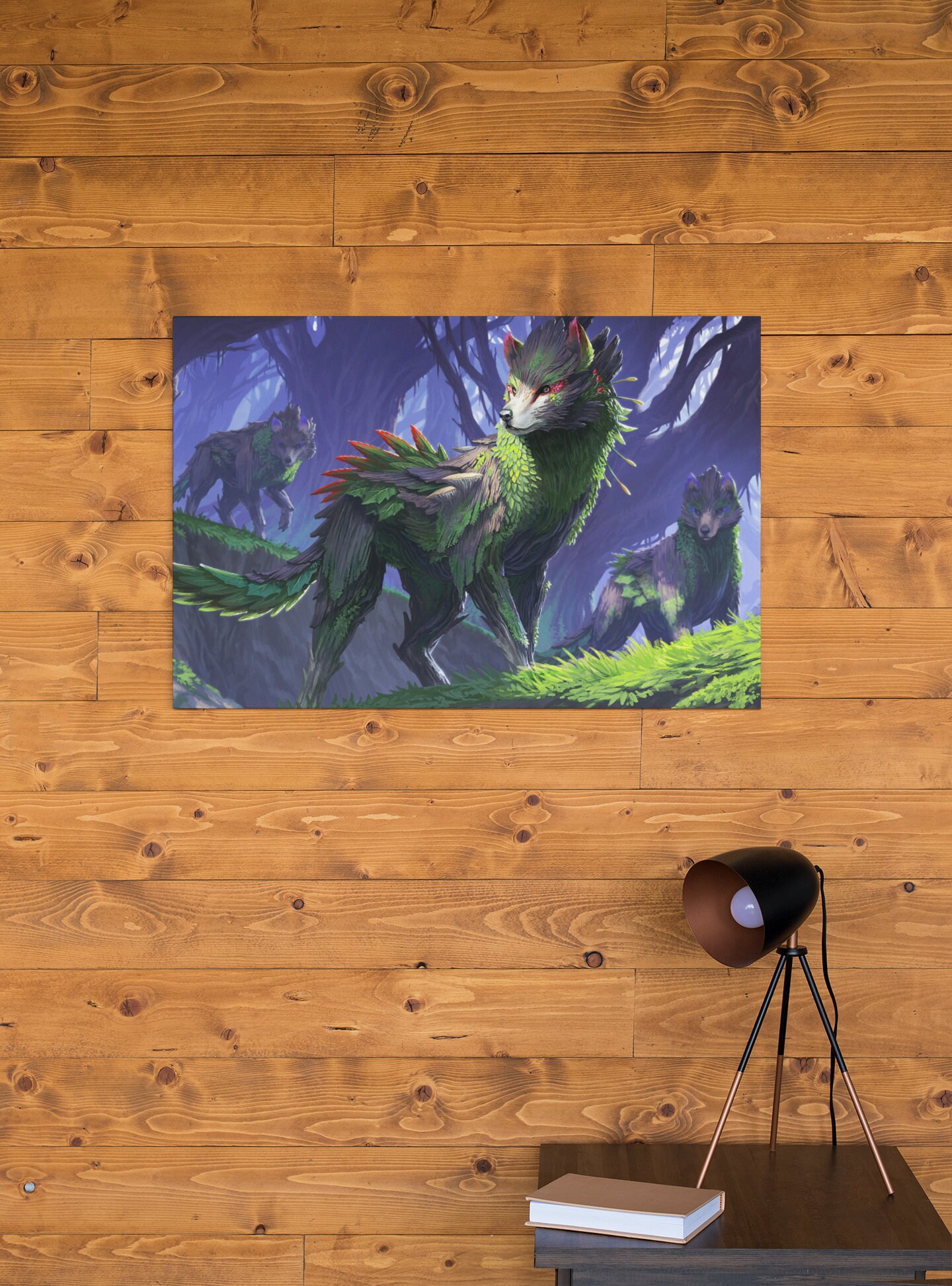 Fantasy Wolf Digital Print - Etsy