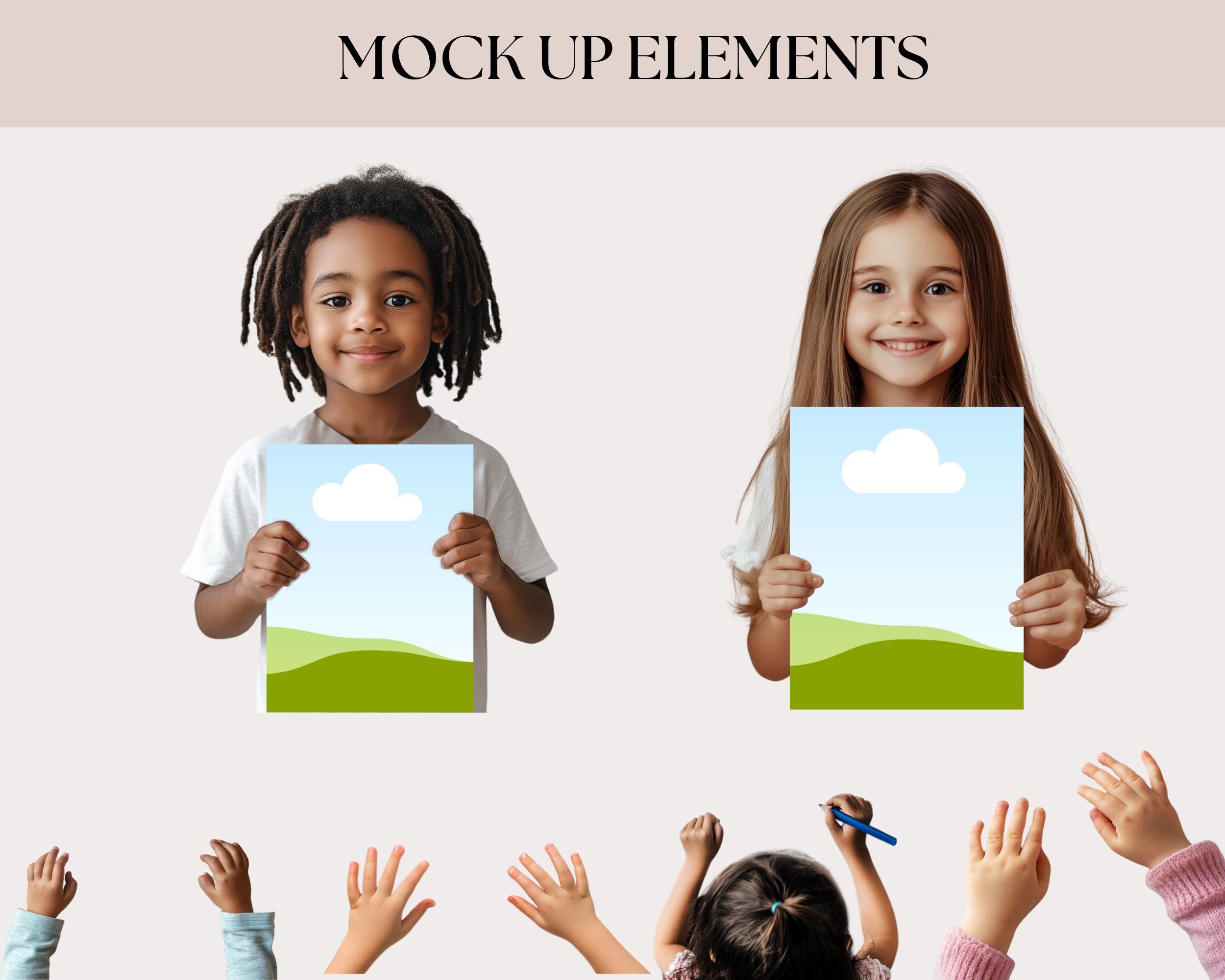 Coloring Book Mockup | KDP Mockup | Kids Book Mockup | Canva Coloring ...