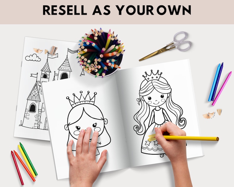 Children's Coloring Books With Master Resell Rights | MRR Coloring ...