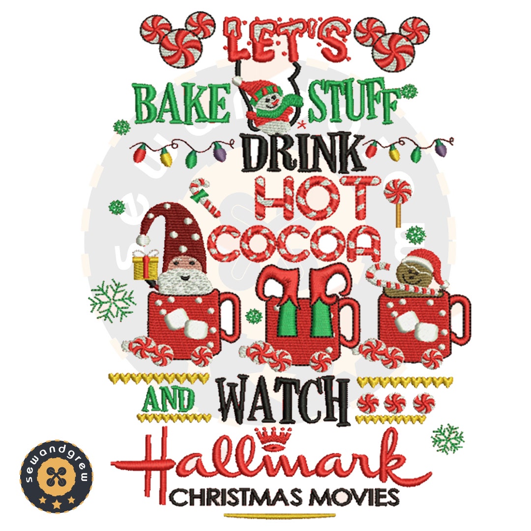 CANDY WATCH HALLMARK Embroidery Design - Etsy