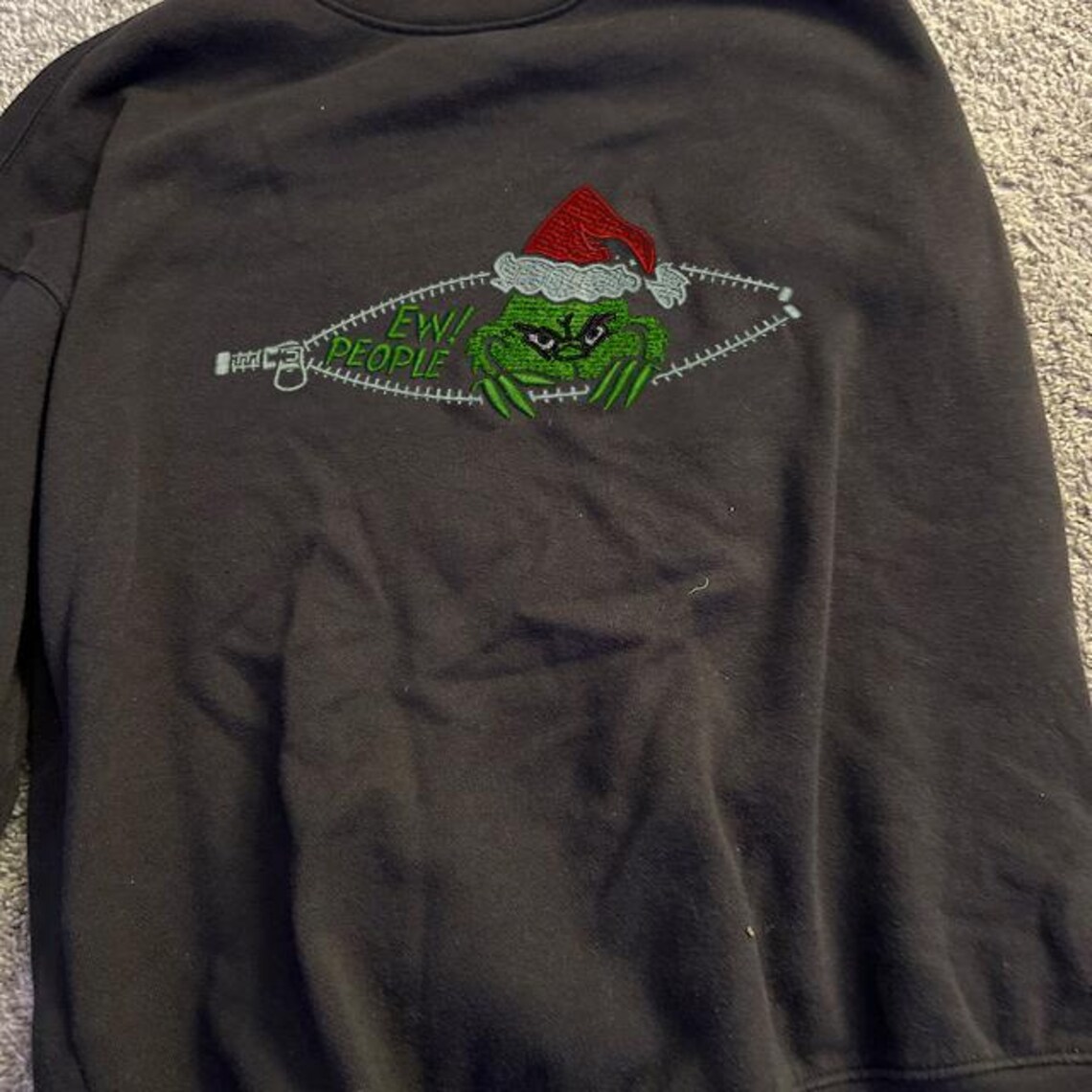 GRINCH EWW PEOPLE Embroidery Design - Etsy