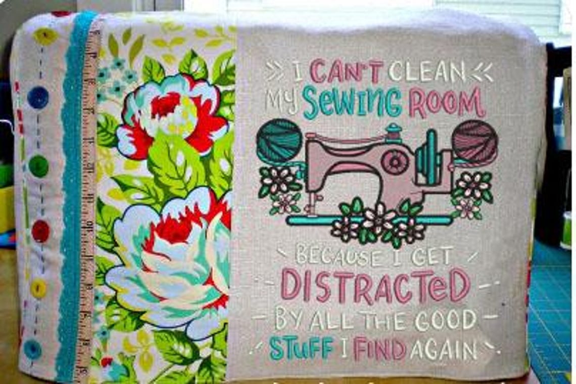 My Clean Sewing Room Embroidery Design - Etsy