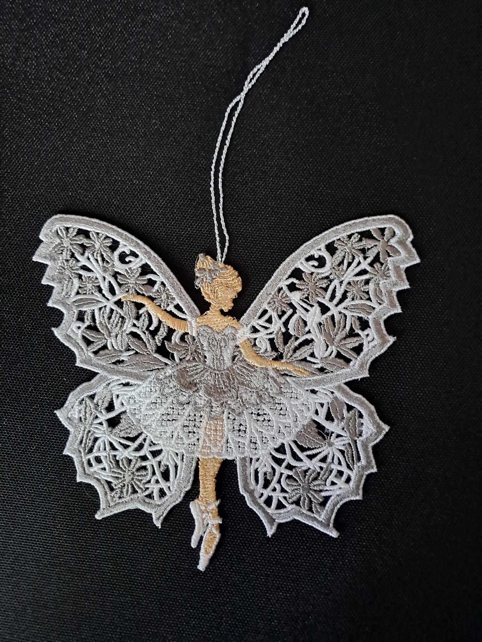 Blue Ballerina FSL Embroidery Design - Etsy