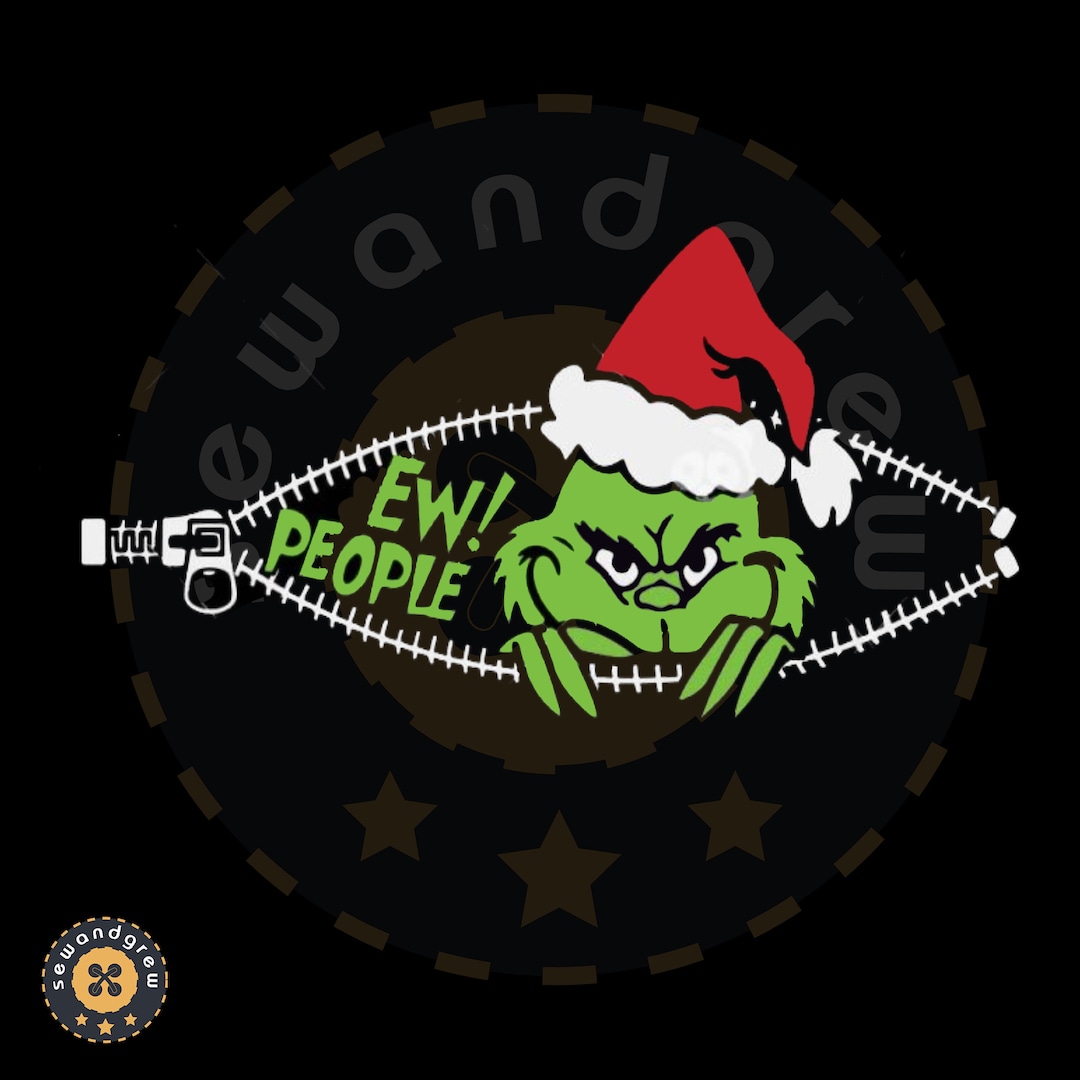GRINCH EWW PEOPLE Embroidery Design - Etsy