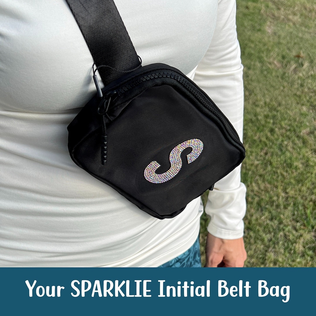 Personalized Fanny Pack Women Custom Belt Bag Rhinestone - Etsy