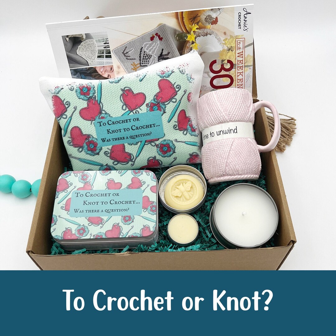 Crochet Gift Box for Crocheter Gifts for Crochet Supplies for Crochet ...