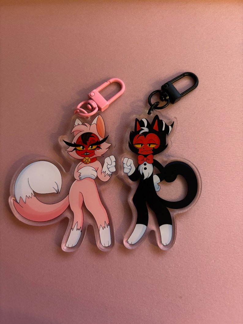 Helluva Boss M&M Cats Set - Etsy