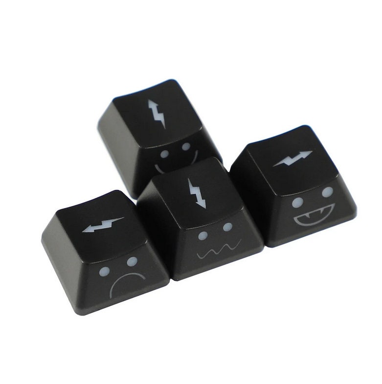 Backlit Cute WASD Arrow Keycaps Kawaii Keycap Cute Keycap - Etsy