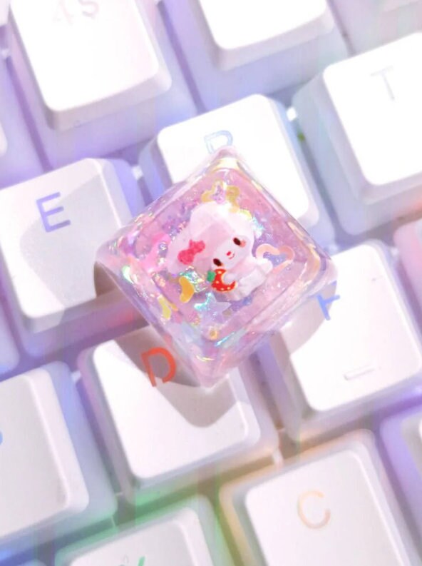 Sanrio Keycaps Kawaii Keycaps Cute Keycaps My Melody - Etsy