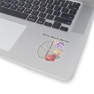 Mental Health Sticker, Brain Stickers Anatomy Sticker Mental Health ...