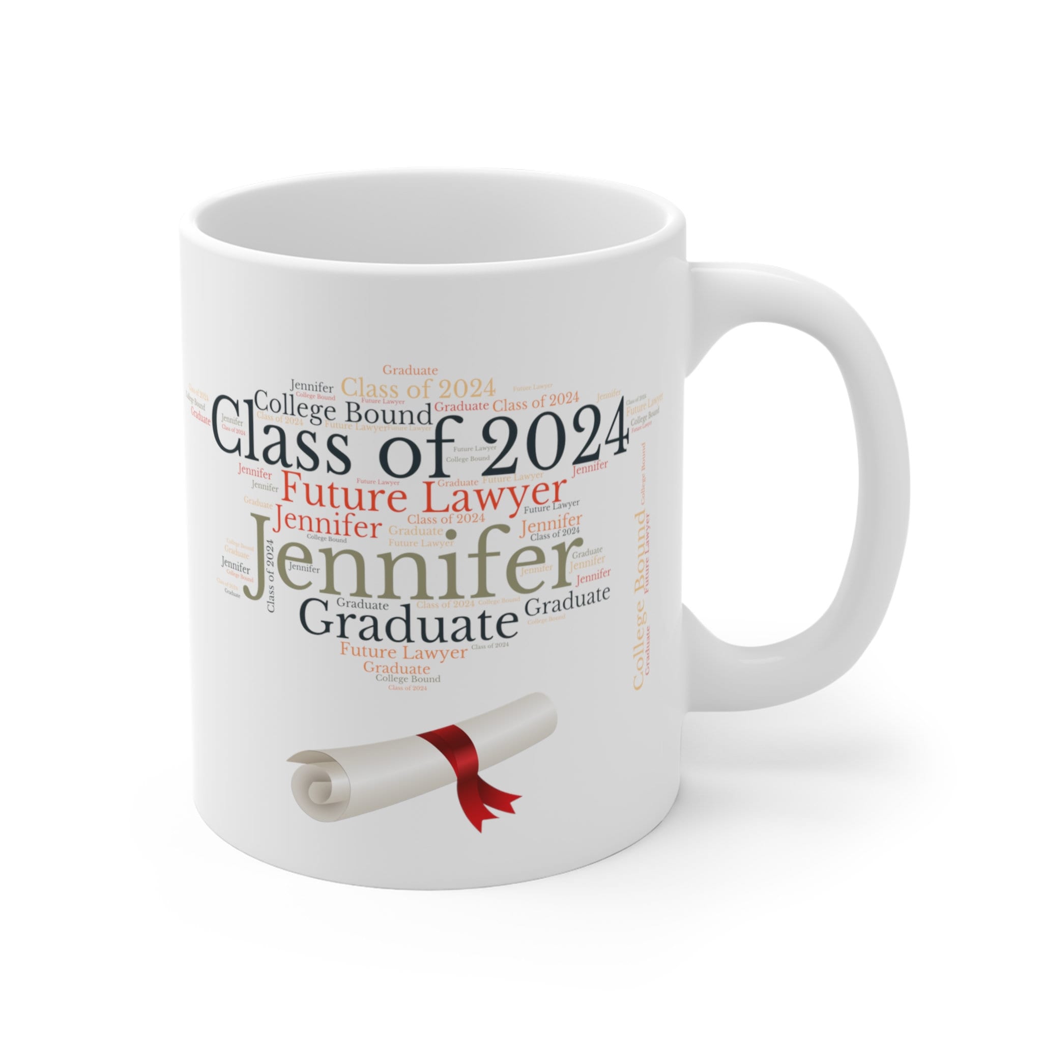 Custom Coffee Mug Personalized Graduation Coffee Cup Custom Name Mug ...