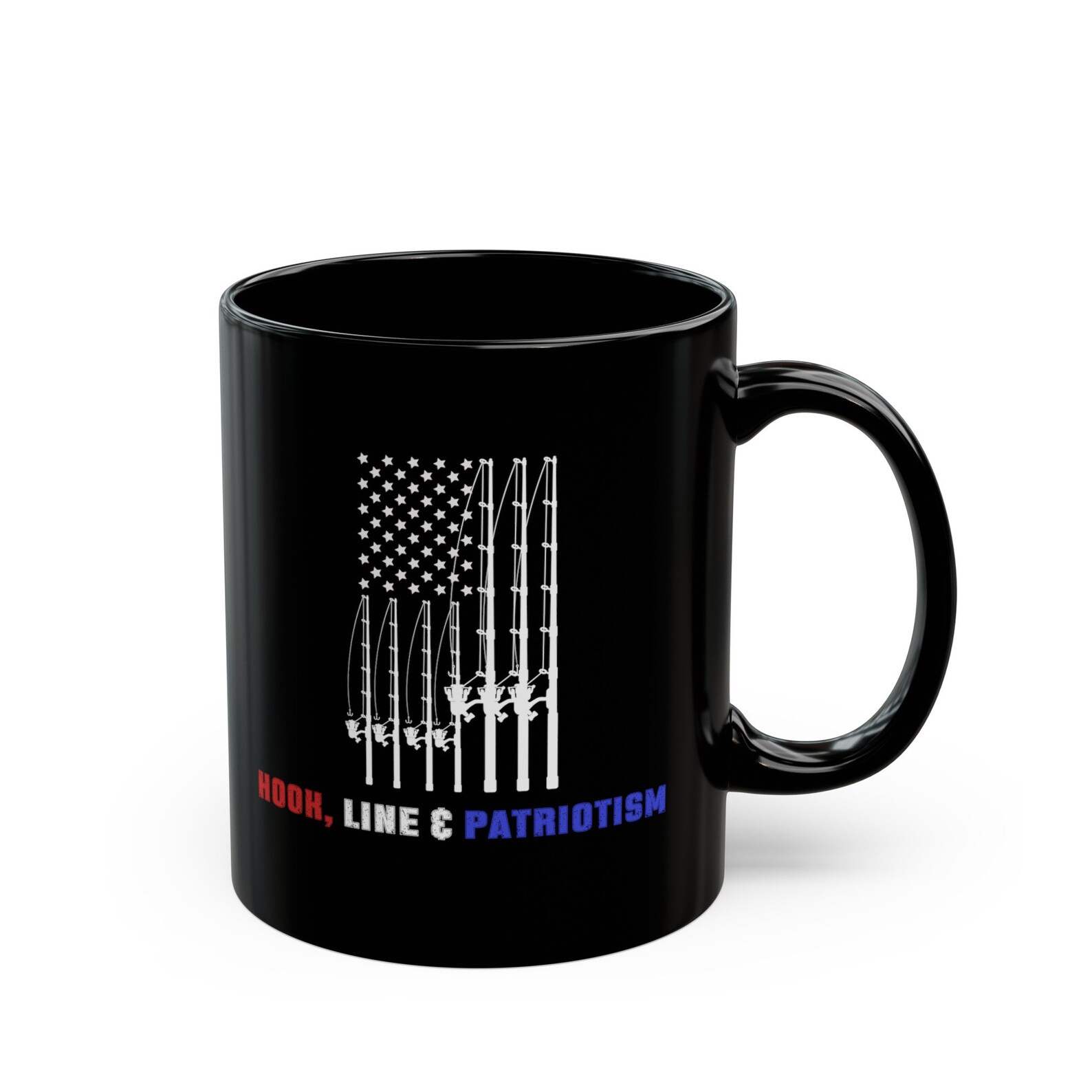 American Flag Mug, Fishing Mug, 4th of July, Political Mugs, Election ...