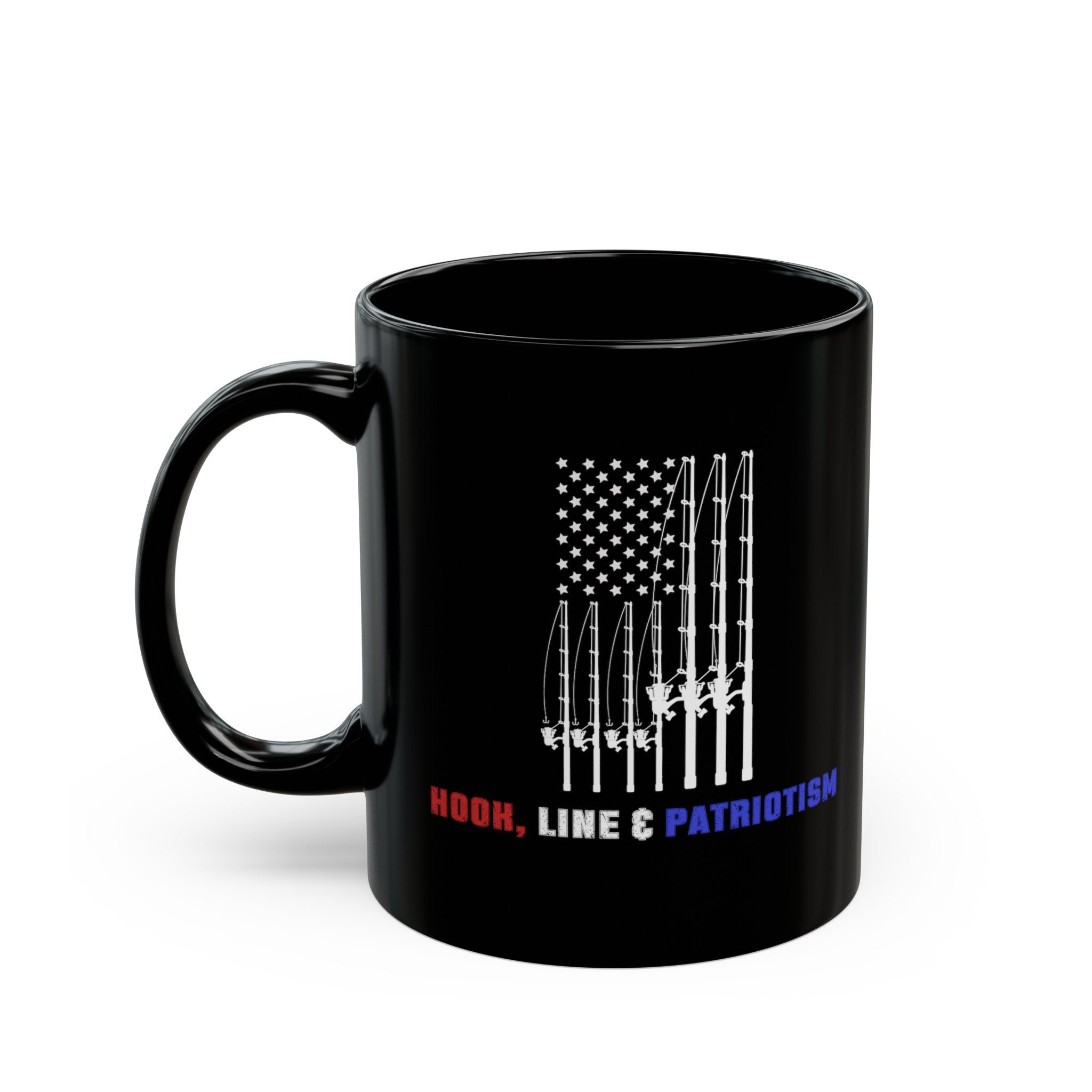 American Flag Mug, Fishing Mug, 4th of July, Political Mugs, Election ...