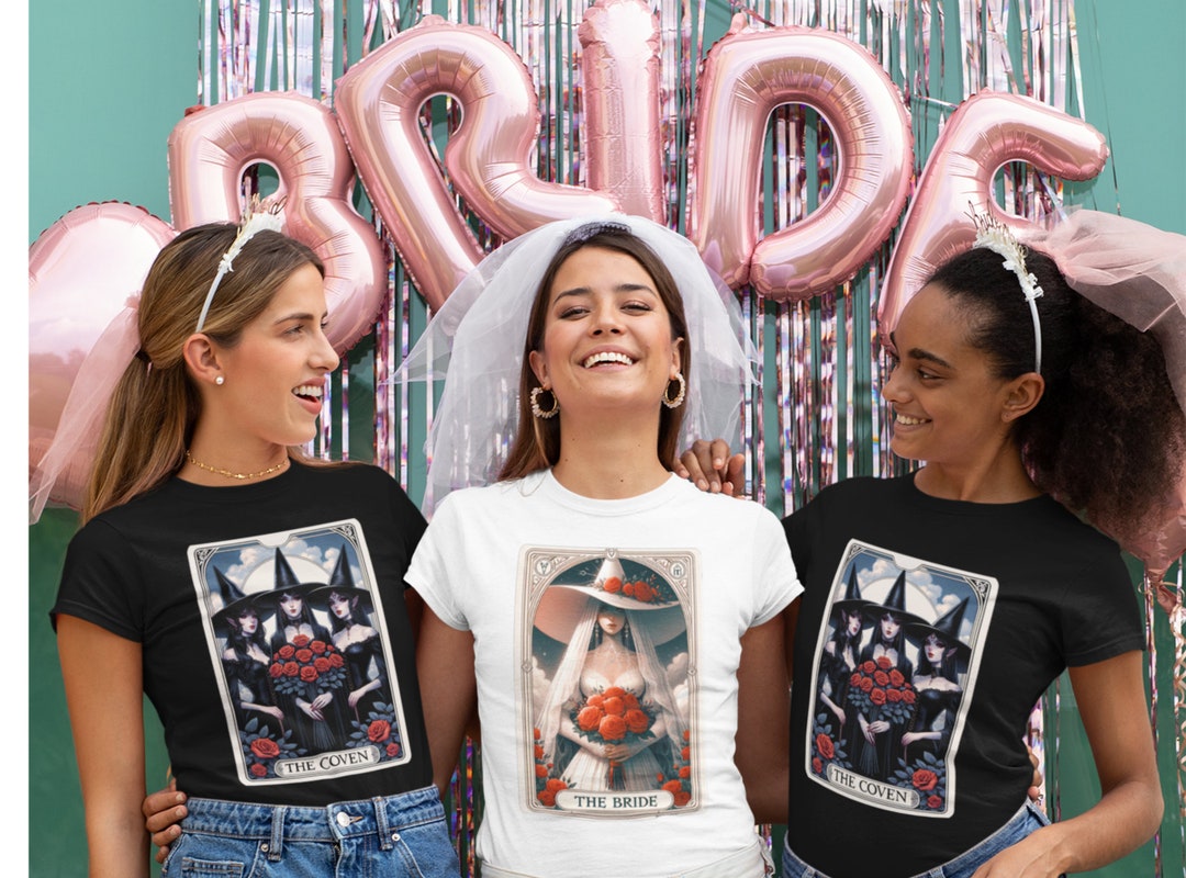 The Witch and the Coven Shirts, Matching Bachelorette Shirts, Bridal ...
